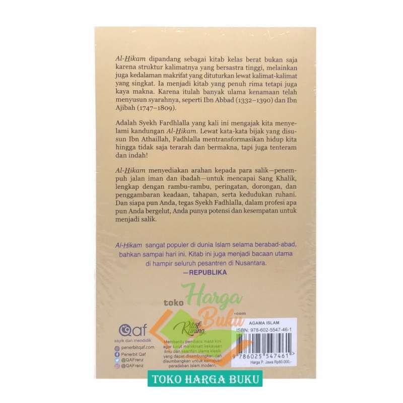 Promo Al-hikam 264 Hikmah Dan Renungan Spiritual Harian Karya Ibnu ...