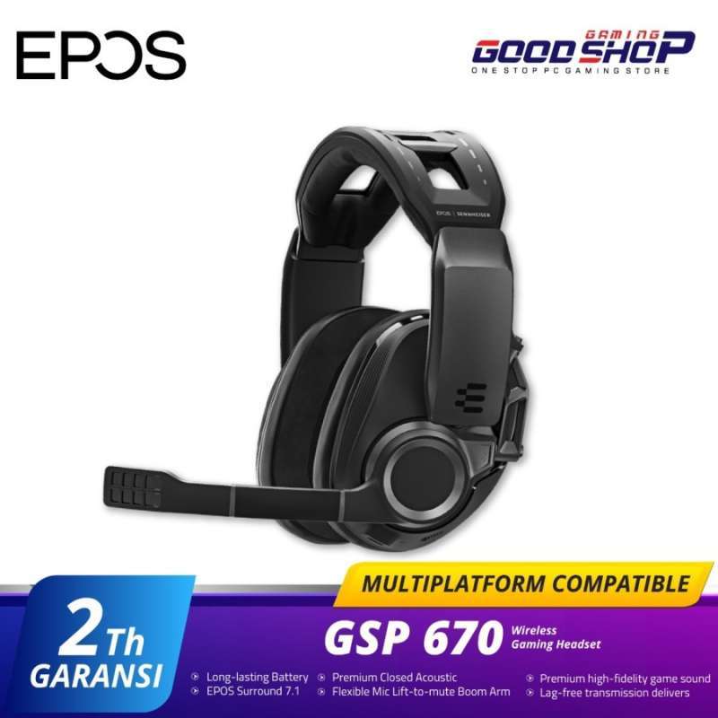 Promo Epos GSP 670 - Wireless Gaming Headset Diskon 60% di Seller GOOD GAMING SHOP - Mangga Dua ...