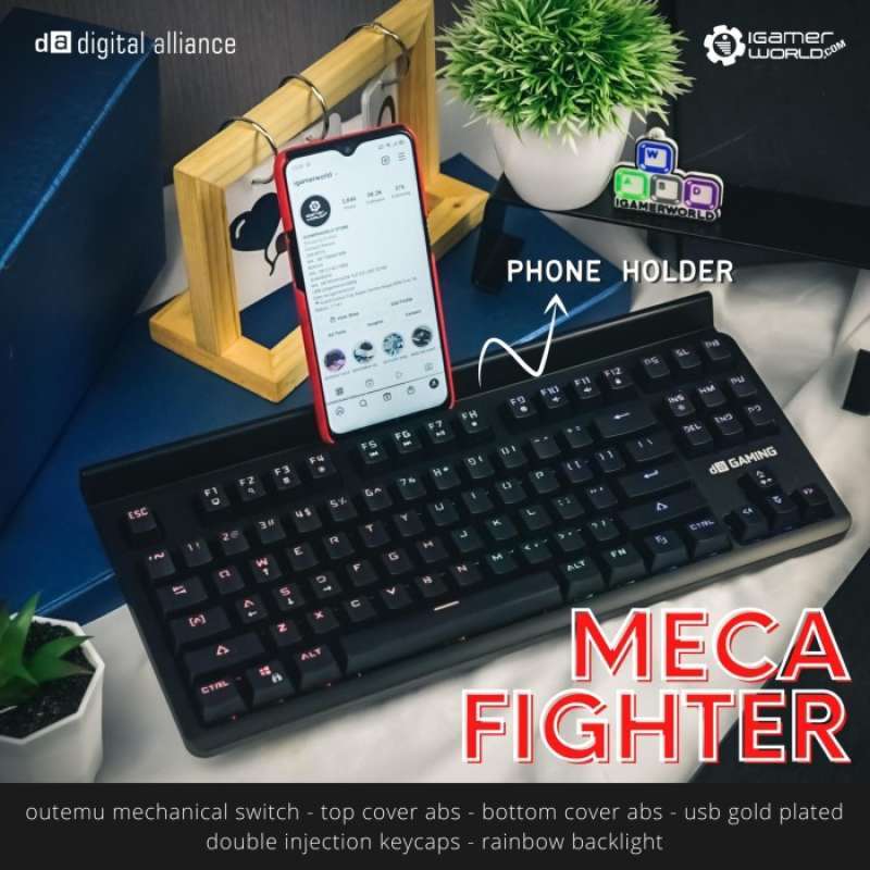Promo Da Meca Fighter Mechanical Gaming Keyboard Diskon 33% Di Seller ...