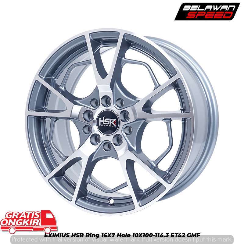 Promo PROMO!!PELEK MOBIL RACING VELG MODIFIKASI RING 16 HSR EXIMIUS PCD ...