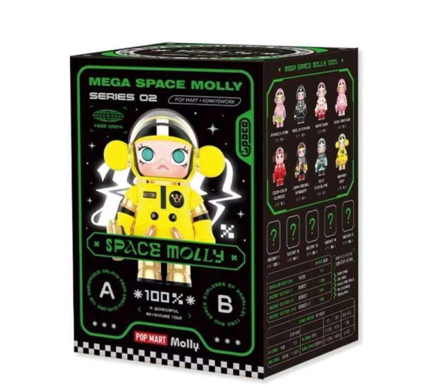 Jual Mega Space Molly 100% 2B Pop Mart Confirmed You Choose Open Box ...