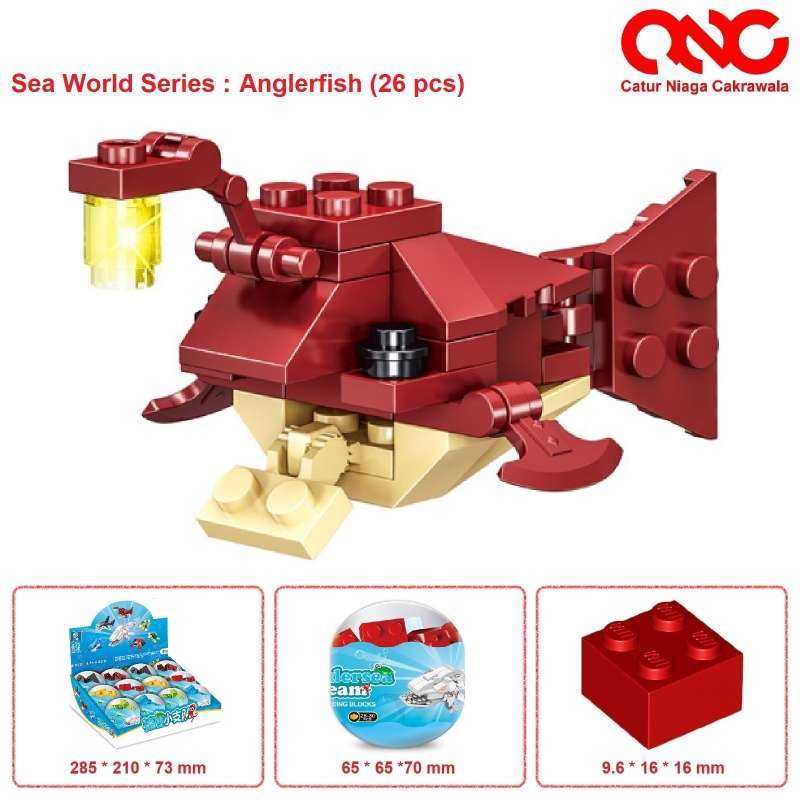 Promo Cnc Brick Atlantis 6 In 1 Lego Compatible - Diskon 30% Di Seller ...