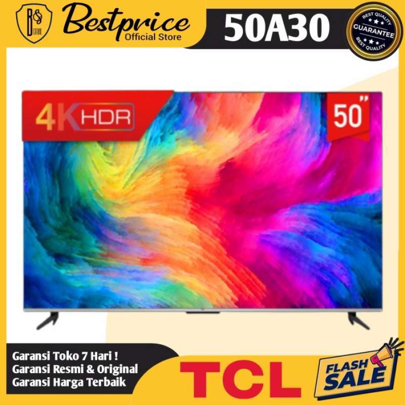 Jual Tcl 50a30 Smart Google Tv 50 Inch Digital Android Tv 11 Dolby ...
