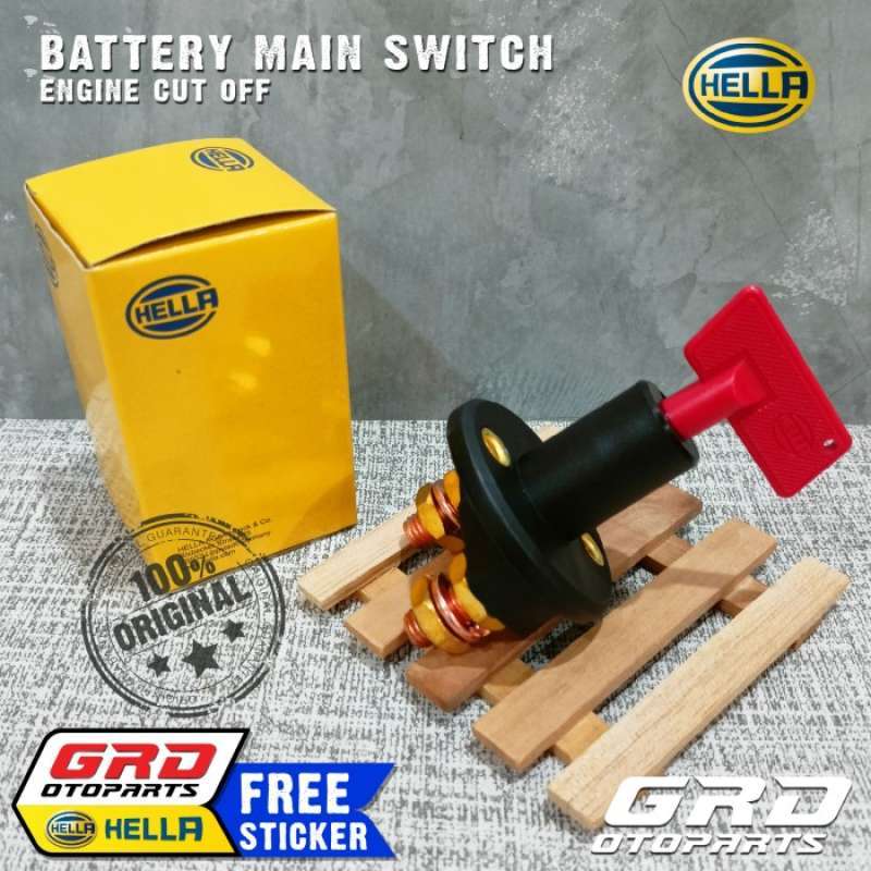Promo BATTERY MAIN SWITCH HELLA - SAKLAR PEMUTUS ARUS - ENGINE CUT OFF ...