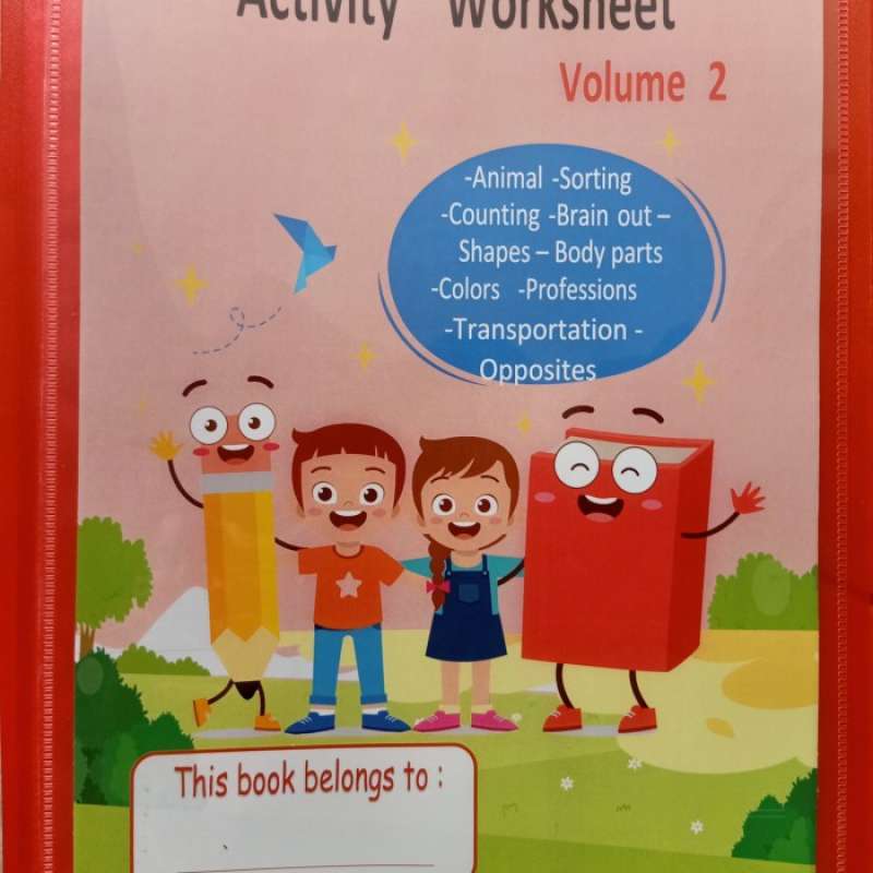 Promo Worksheet Full Color Wipe Clean Busy Book Anak Balita Tk Paud ...
