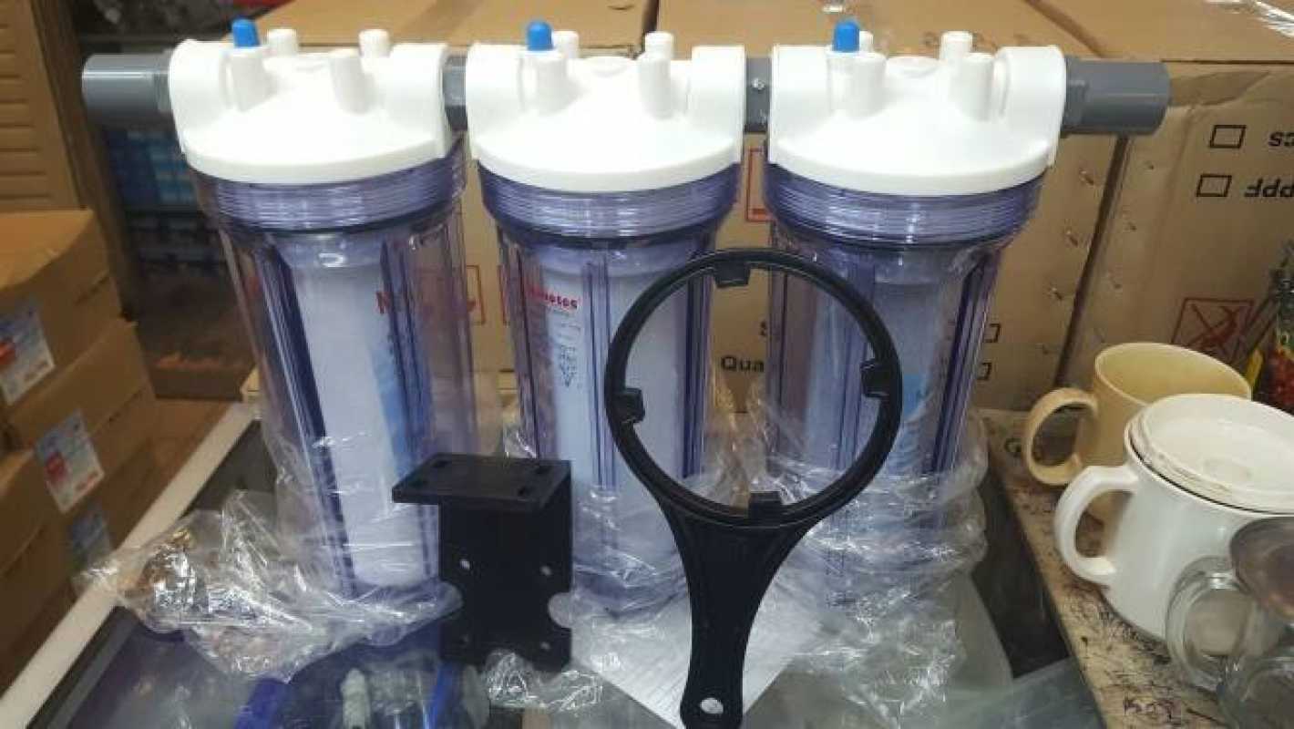 Promo Full Set Filter Air Dengan Carbon Dan Sediment Diskon 9% Di ...
