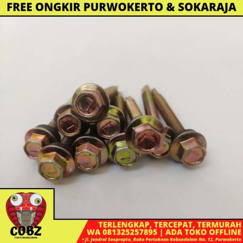 Jual Baut Atap Baja Ringan Original Murah - Harga Diskon Mei 2024 ...