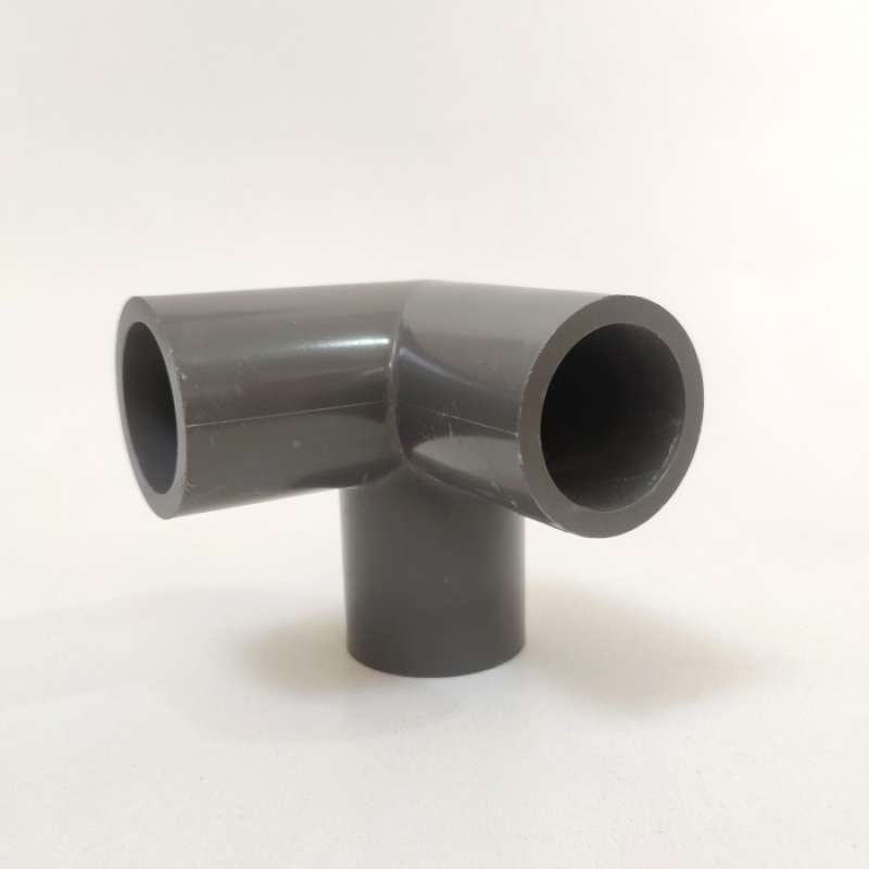 Jual 1 IN / SCG Tee 3 Way 90 Derajat Fitting Pipa Hidroponik PVC Pcs di ...