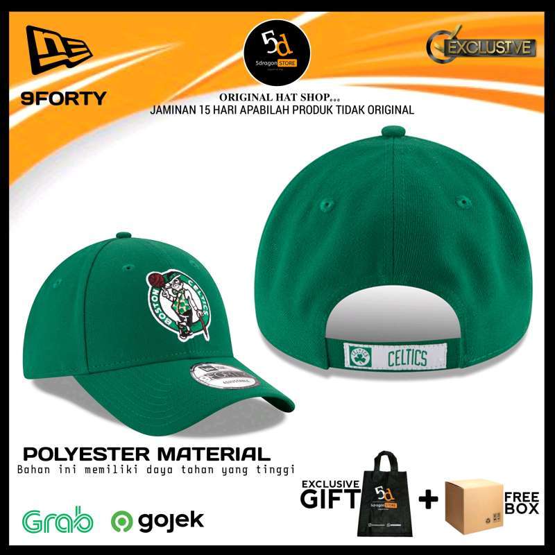 Promo TOPI NEW ERA ORIGINAL 9FORTY BOSTON CELTIC THE LEAGUE Diskon 8% ...