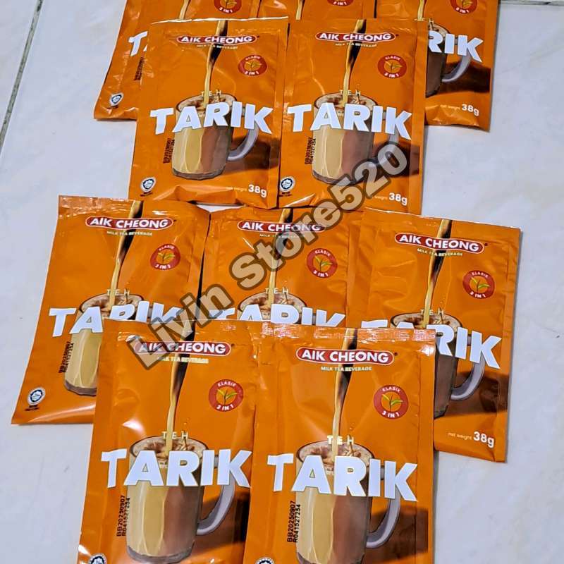 Promo Teh Tarik 3in1 Klasik Import Malaysia (Isi 5&10SACHET) AIK CHEONG MILK TEA 38gr Diskon 3% ...