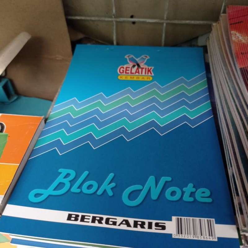 Jual Gelatik Kembar Buku Block Note Besar - Bergaris Di Seller Omega ...