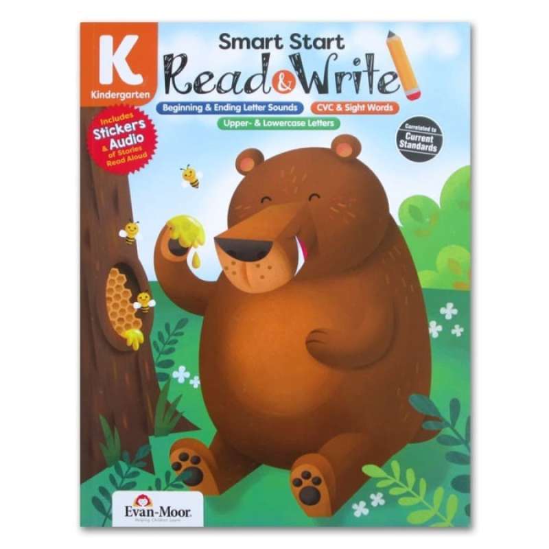 Promo BUKU EDUKASI TK EVAN MOOR SMART START READ & WRITE KINDERGARTEN ...