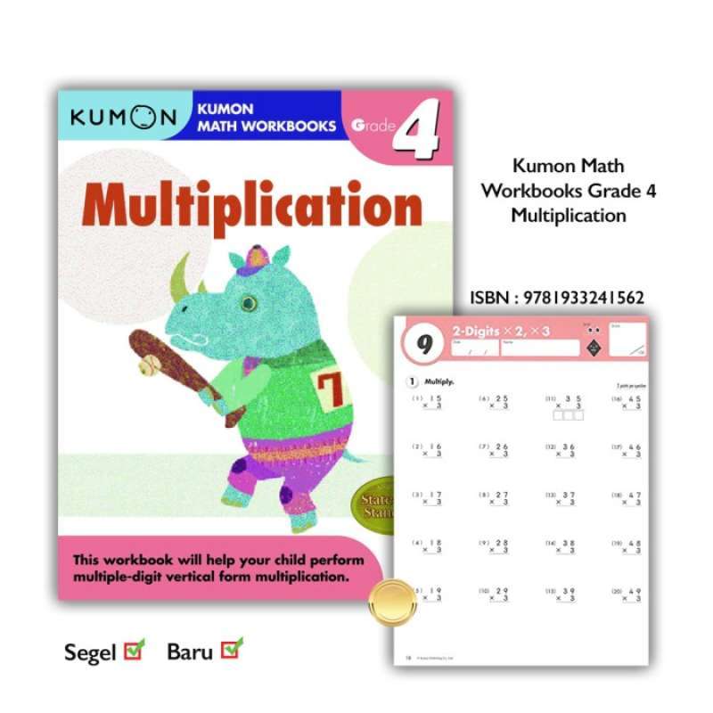 Promo Kumon Math Workbooks Mathematics Reading Writing Buku Latihan ...