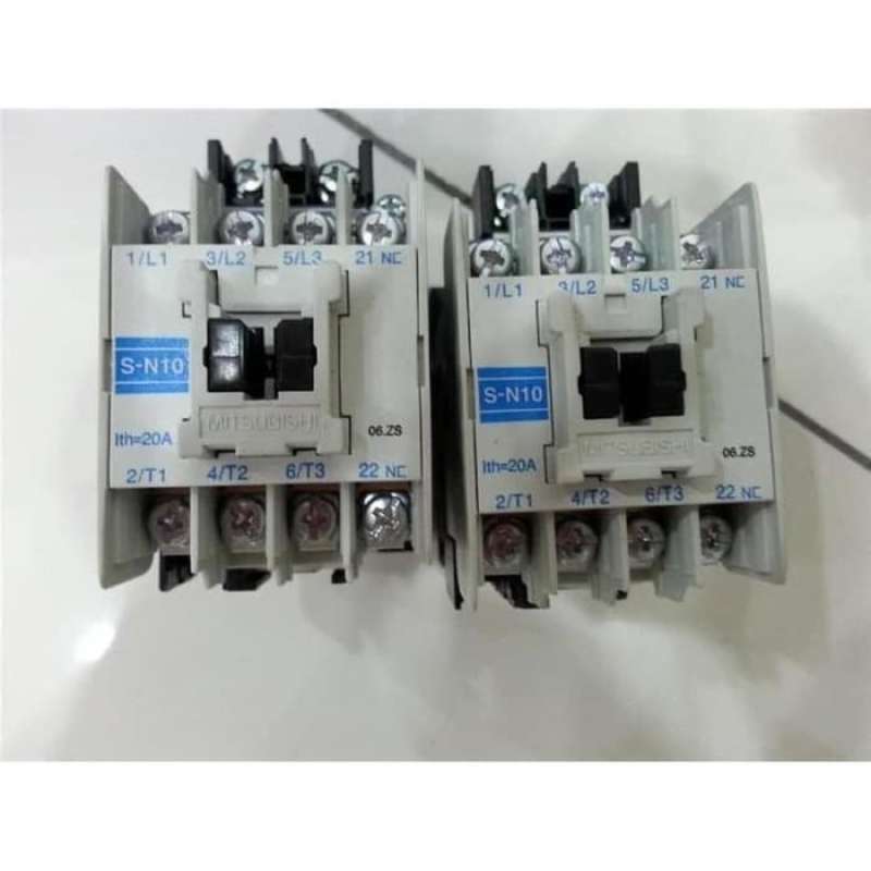 Promo Mitsubishi Contactor Sn 10 Sn10 Magnetic Kontaktor S-n10 Diskon ...