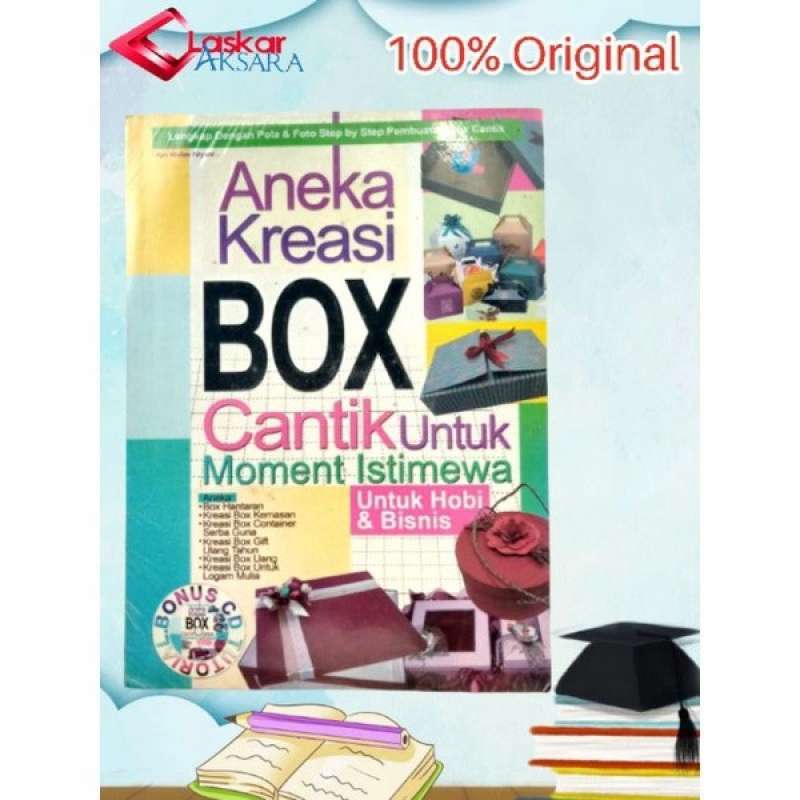Promo Buku Aneka Kreasi Box Cantik Untuk Moment Istimewa Untuk Hobi ...