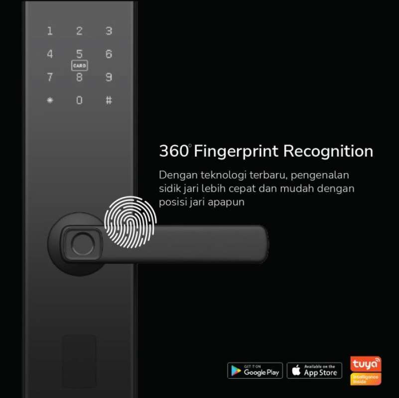 Promo Smart Door Lock Kunci Digital Ses Sl1 Diskon 4% Di Seller Delux ...