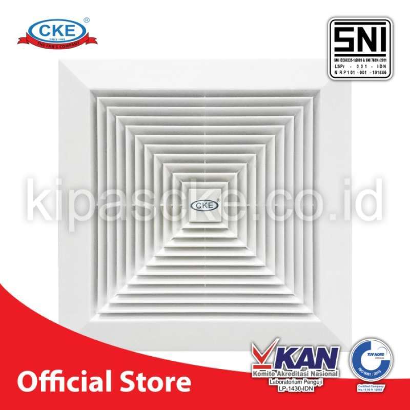 Promo Ceiling Fan Cke Cd-bpt12-30a-bb-c-st Kipas Exhaust Plafon 12 Inch ...