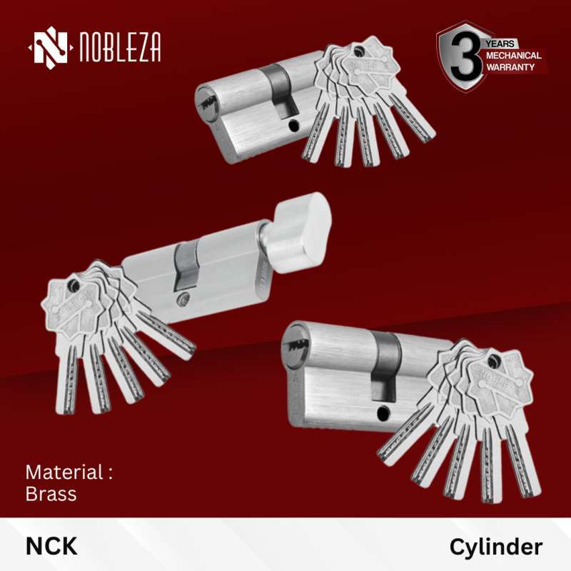Promo Nobleza Nck Cylinder Silinder Single Knob Putar Kunci Komputer ...