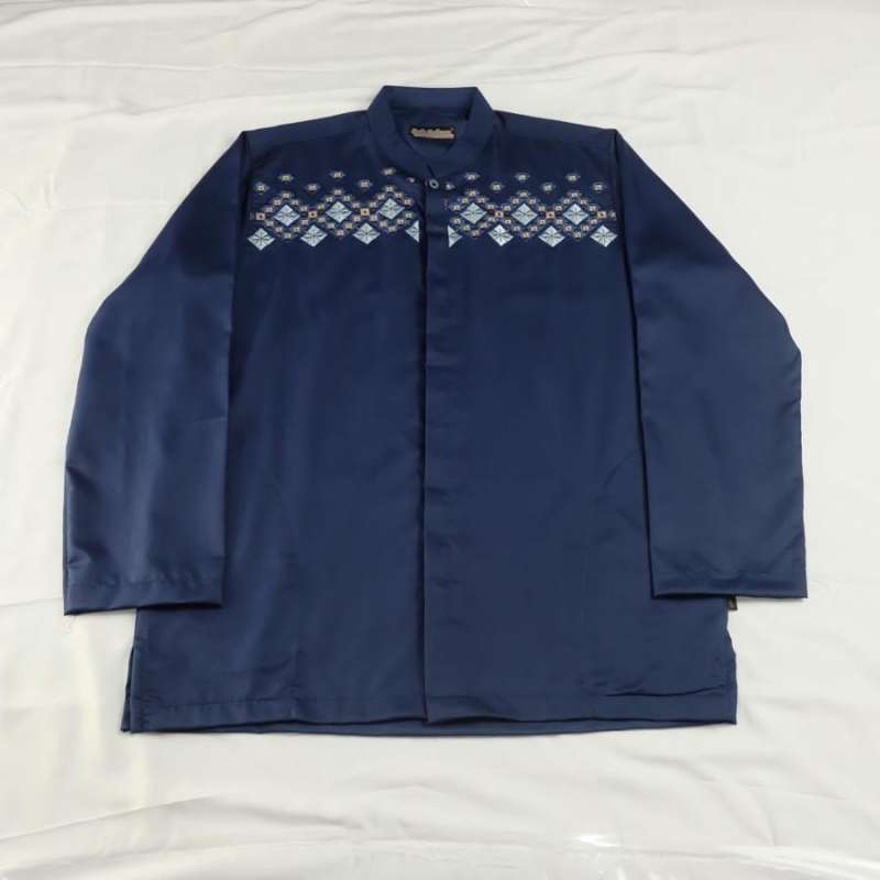 Jual Baju Koko Bordir Lengan Panjang Qhabil Di Seller Syfa Rahman ...