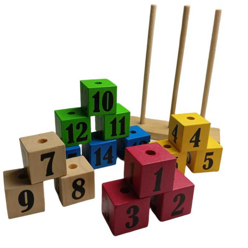 Promo Mainan Edukasi Menara Huruf Angka Hijaiyah Balok Kubus Kayu 3D ...