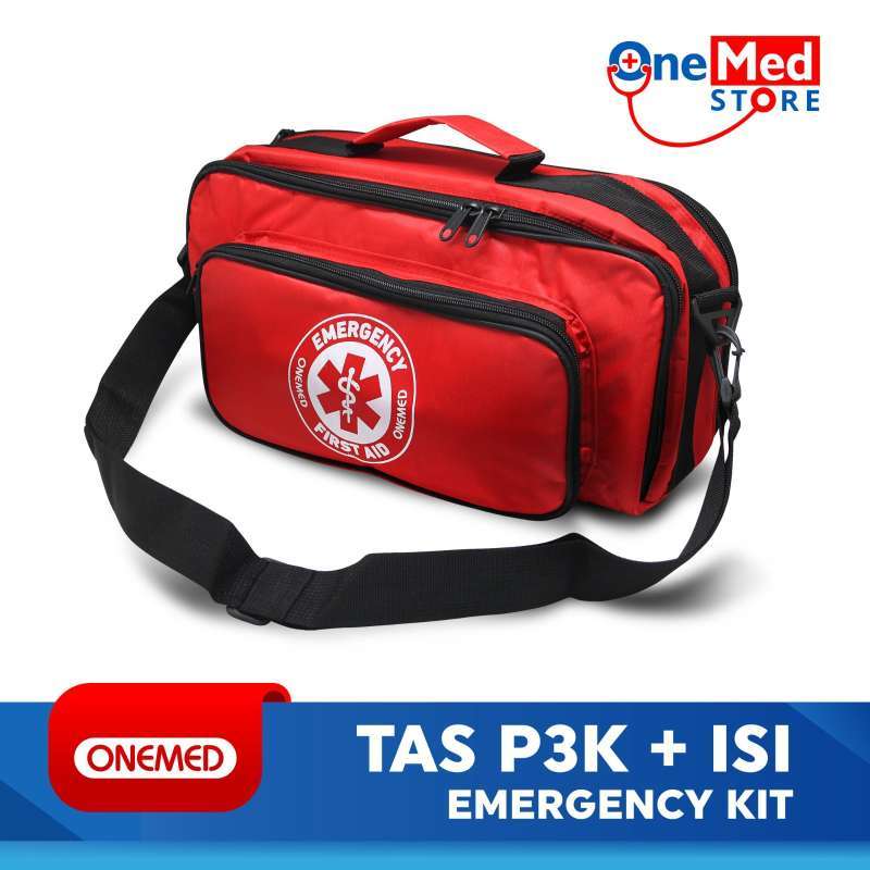 Promo Onemed Tas P3k Emergency Kit Plus Isi Set Diskon 3% Di Seller ...