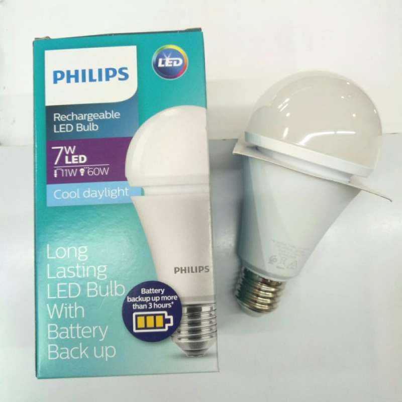 Promo Philips Lampu Emergency Led Bulb 7 Watt Putih E27 Diskon 26% Di Seller Dekoransa Shop ...