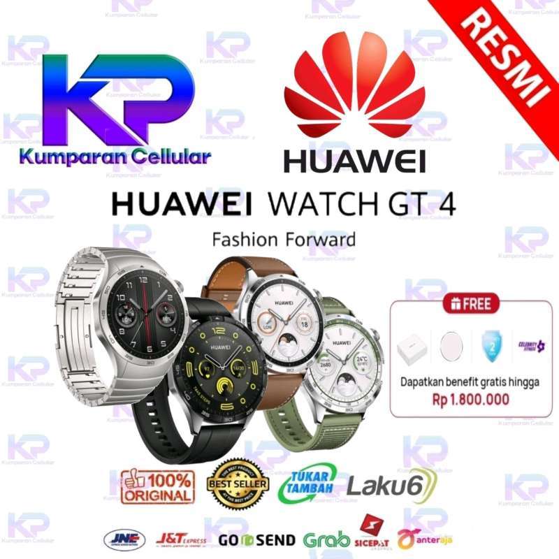 Jual Huawei Watch GT4 GT 4 46mm Garansi Resmi di Seller KUMPARAN CELLULAR - Kramat Jati, Kota ...