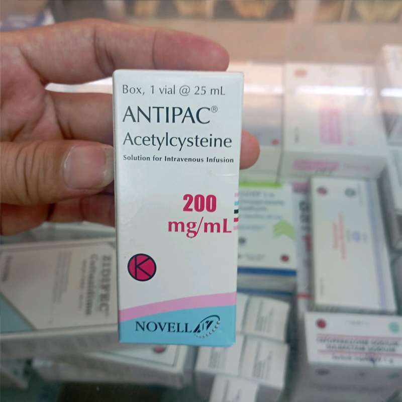 Jual Original Jualantipac 200 Mg ( Acetylcystein) Injeksi/ Box Exp 2025 ...