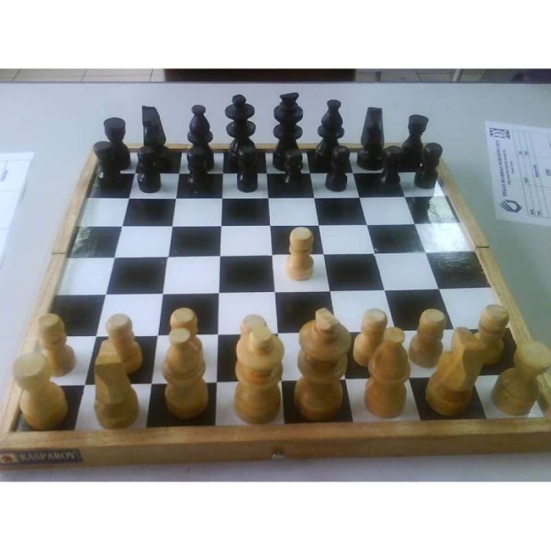 Promo Papan Catur / Catur Kayu Kasparov Ukuran S 28x28Cm Diskon 23% di ...