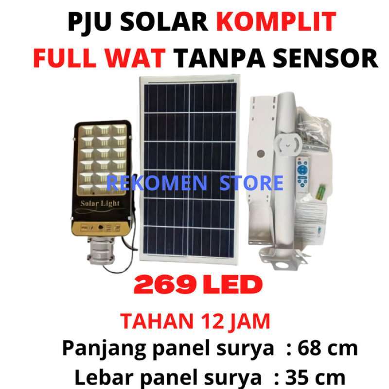 Promo Lampu Jalan Solar 400 Watt + Tiang Papan Panel Surya Pju Led 400w ...