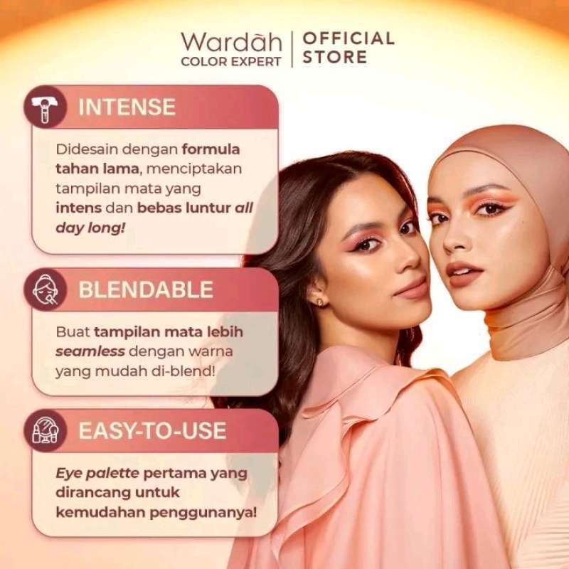 Jual Wardah Colorfit Quad Eye Palette - 03 Sunlight Blaze di Seller ...