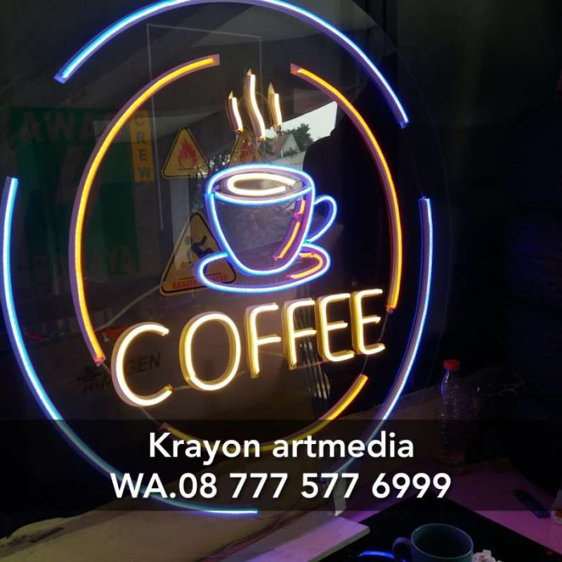 Promo Lampu led neon flex huruf/huruf logo led/custom neon flex Diskon ...