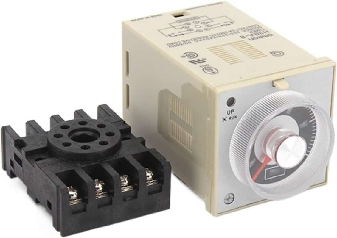 Promo Omron Timer H3BA-8 220V/Timer 8 Kaki 220V + Socket Diskon 23% di ... Promo Omron Timer H3BA-8 220V/Timer 8 Kaki 220V + Socket Diskon 23% di ...