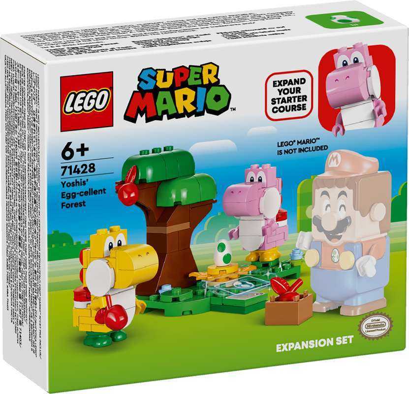 Jual LEGO Super Mario 71428 Yoshis’ Egg-cellent Forest Expansion Set ...
