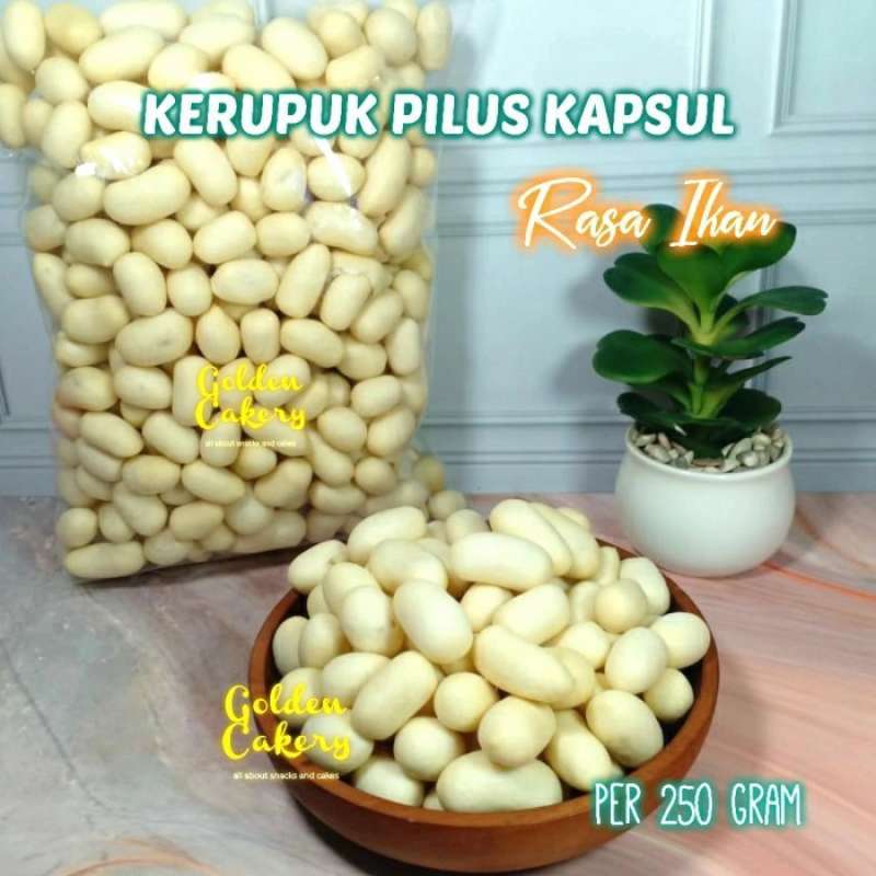 Promo Kerupuk Pilus Kapsul Ikan Tenggiri - 1 Kg Diskon 33% Di Seller ...