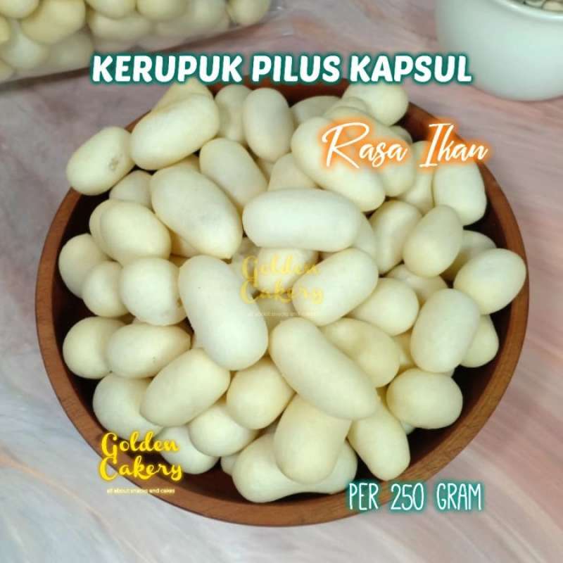 Promo Kerupuk Pilus Kapsul Ikan Tenggiri - 1 Kg Diskon 33% Di Seller ...