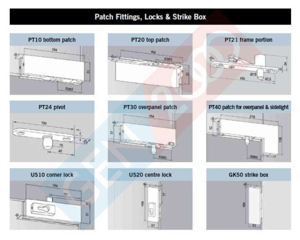 Promo Kunci Pintu Kaca Frameless Dorma Us 10 Patch Fitting Glass Lock ...