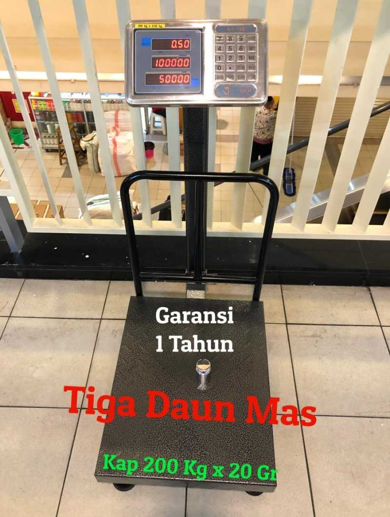 Jual Timbangan Lantai digital 150 Kg / Timbangan Barang Digital 150 kg di Seller Tiga Daun Mas ...