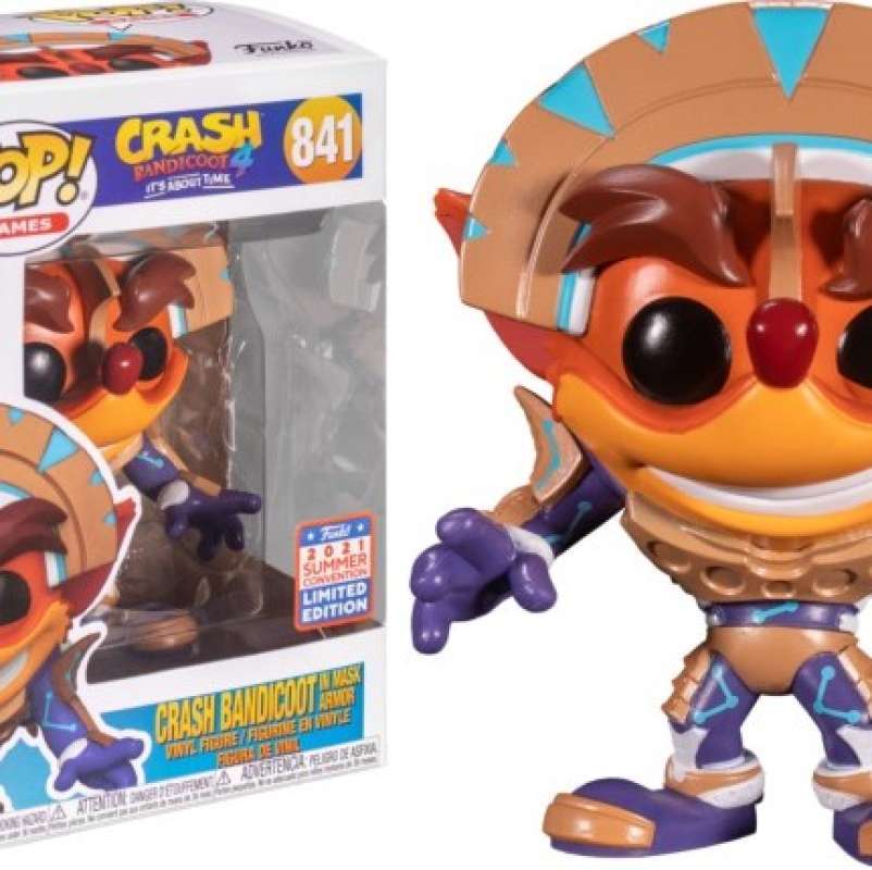 Promo Funko Pop Ssdcc 2021 Games Crash Bandicoot 4 - Crash Bandicoot ...