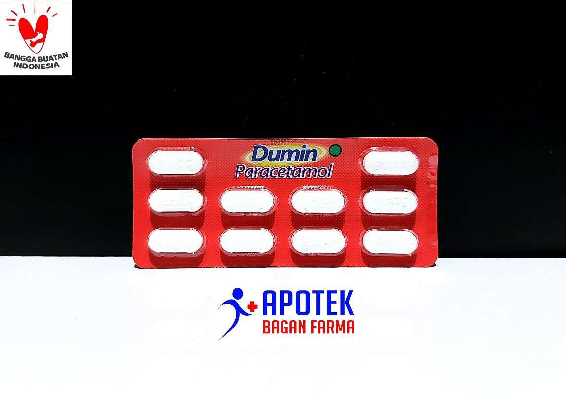 Jual DUMIN Strip 10 Tablet - Paracetamol Penurun Demam di Seller APOTEK ...