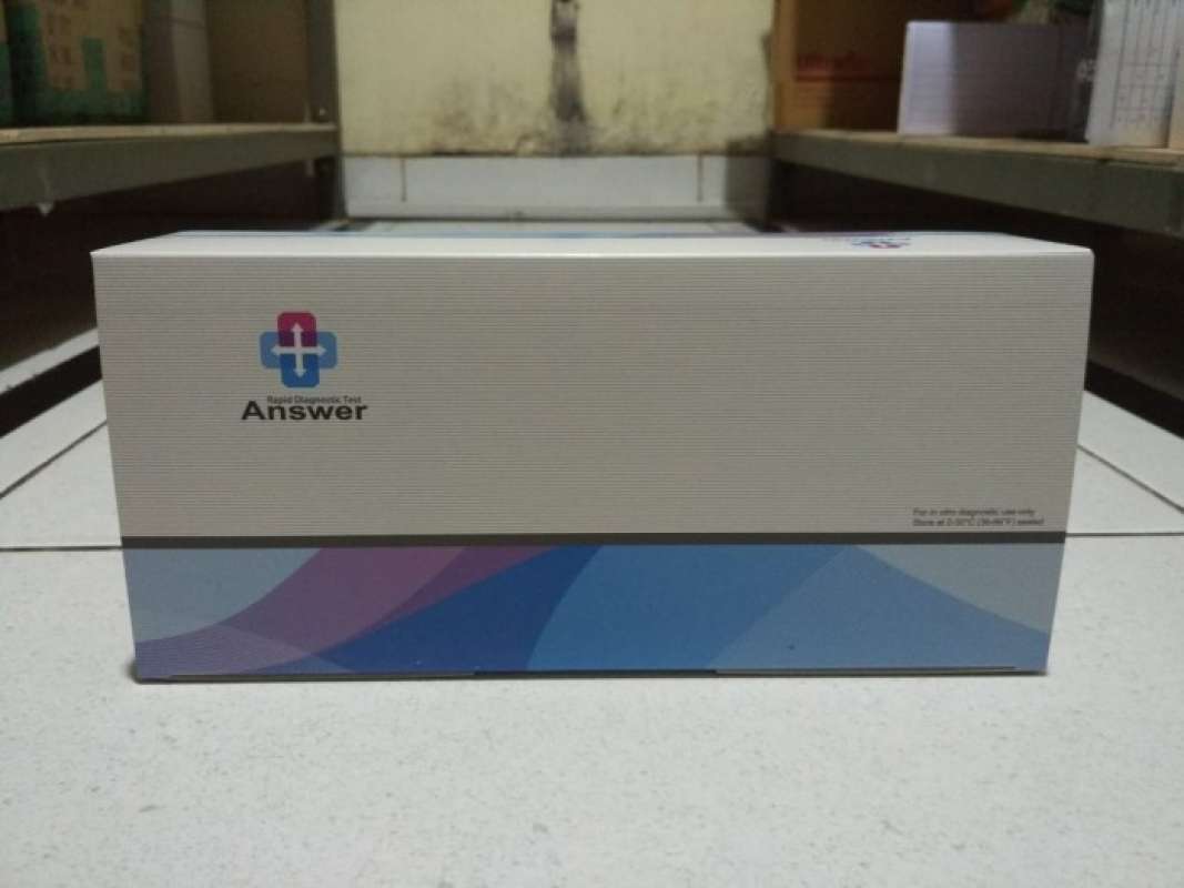 Promo Answer HBsAG Cassette Test Hepatitis B HbsAg Device isi 30 Whole ...