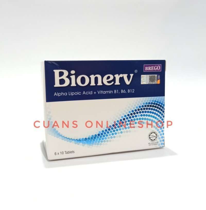 Promo Multivitamin Bionerv Ecer Per Strip Isi 10 Tablets Lipoic Acid B1 ...