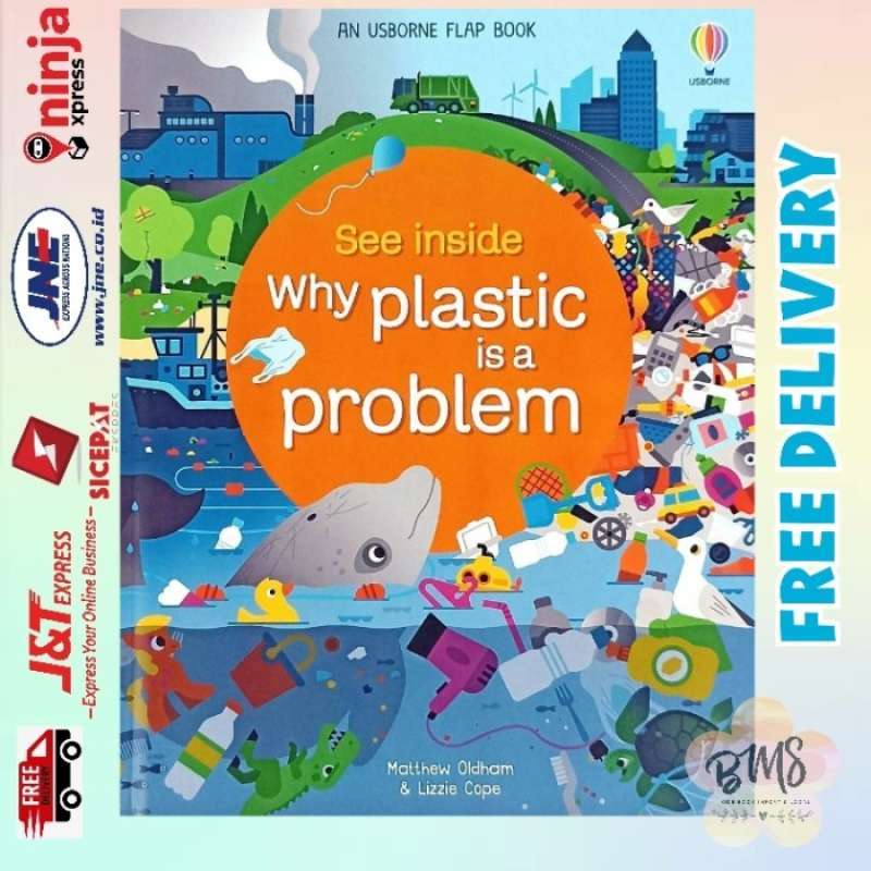 Promo Usborne See Inside Why Plastic is a Problem Diskon 23% di Seller ...