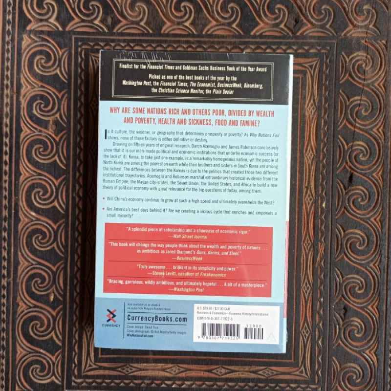 Promo Why Nations Fail: The Origins of Power, Prosperity, and Poverty ...