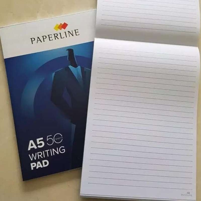 Jual Buku Notes Bergaris / Writing Pad PAPERLINE - ukuran A5 di Seller ...