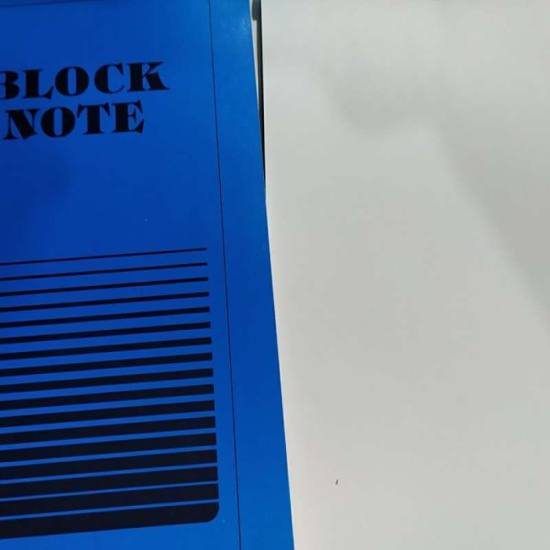 Jual Buku Notes Polos/Tidak garis A5 KNI (isi 30 lembar/harga satuan ...