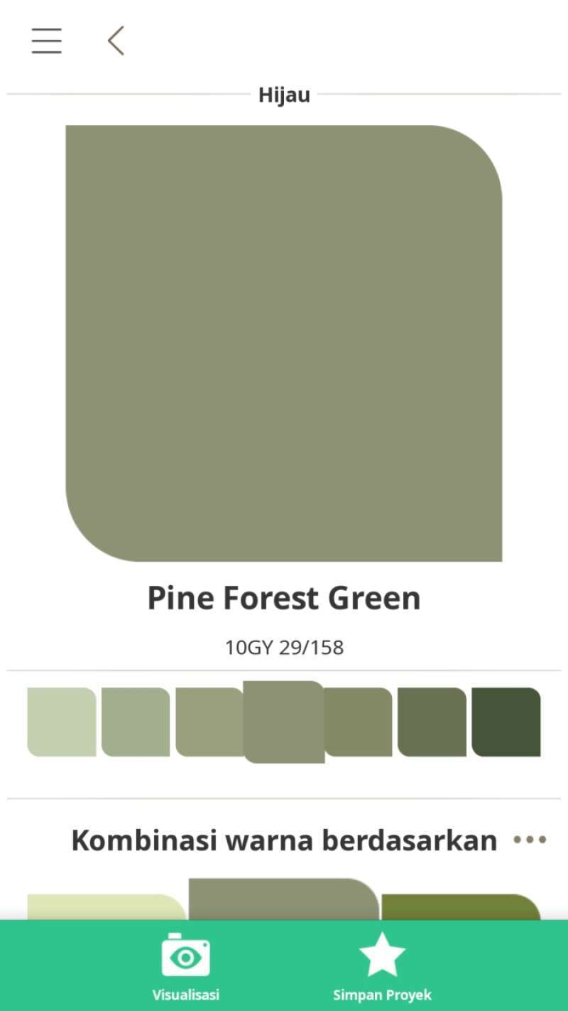 Promo Dulux Pentalite Pine Forest Green 2,5L Gallon Tinting CSS Diskon 23% di Seller Rabatan ...