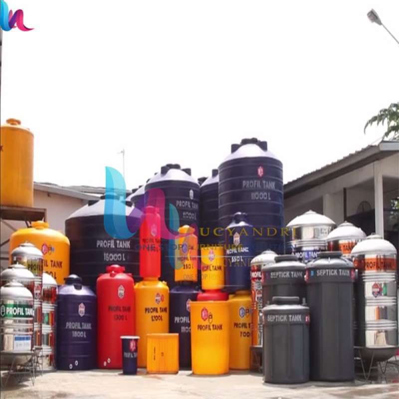 Jual Tangki Air Stainless Profil Tank PS 2500 PAKAI KAKI di Seller ...