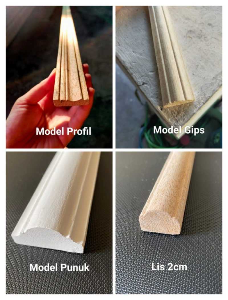 Promo Paket Wall Moulding kayu 1 Set Dinding -Lis Profil Dinding Diskon 33% di Seller VIRGO ...