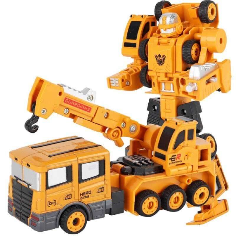 Promo Mainan Action Figure Robot Transformer Truk Derek Diskon 23% Di ...
